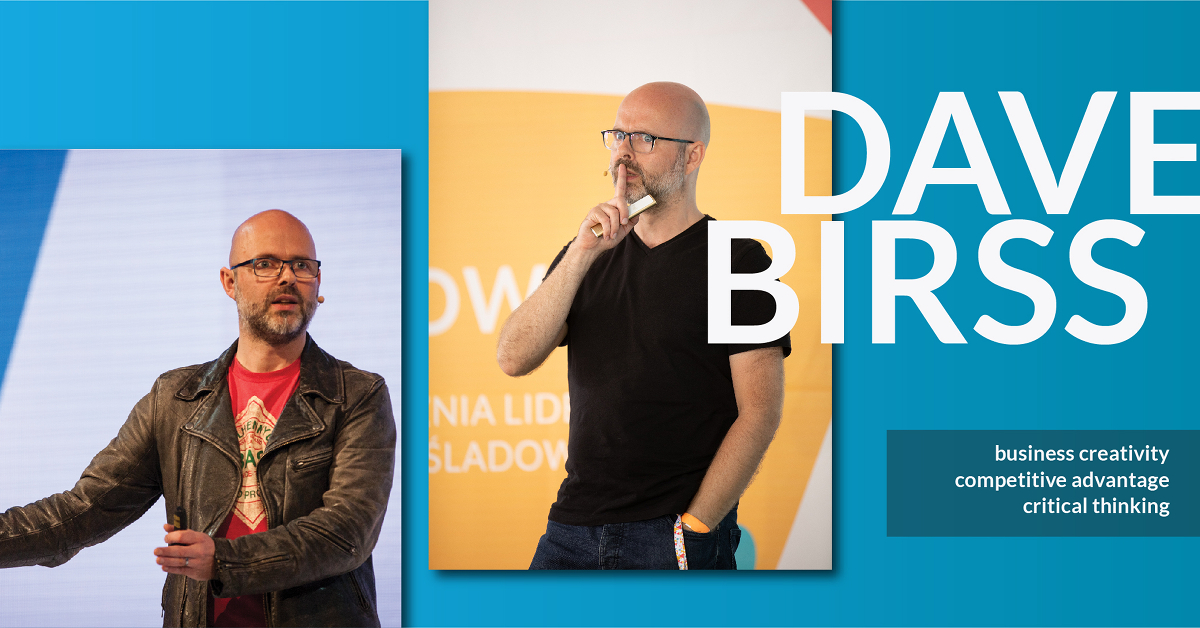 Generative AI, Creativity, Innovation Keynote Speaker | Dave Birss